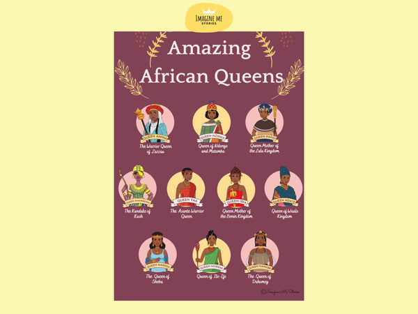 DIGITAL FILE - Amazing African Queens Activity Pack plus Poster ...