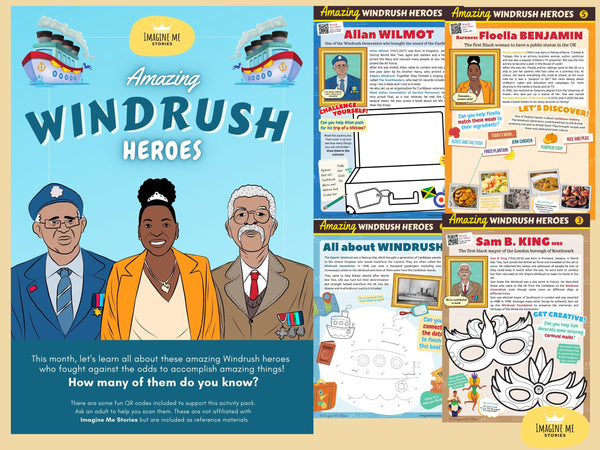Digital: Windrush Heroes Educational Activity Pack for kids – Imagine ...